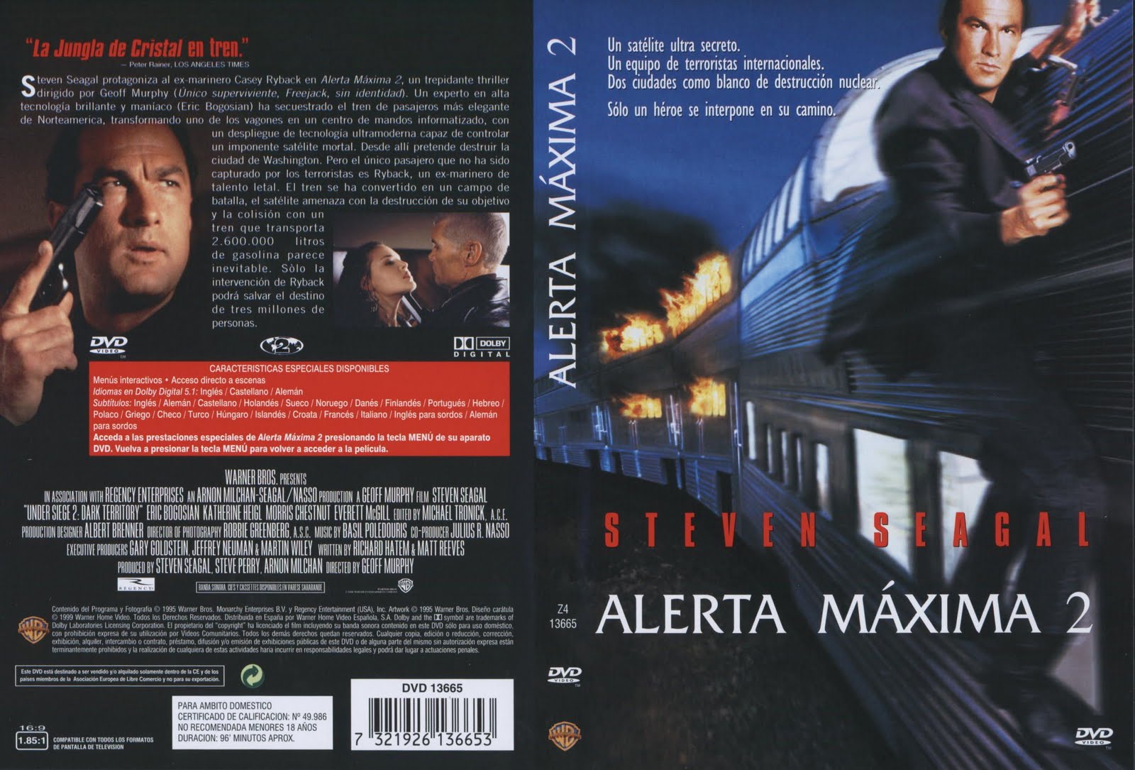 PELICULAS DISPONIBLES EN DVD: ALERTA MAXIMA 2